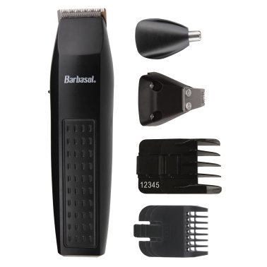 Barbasol® Battery-Powered 7-Piece All-in-1 Grooming Set