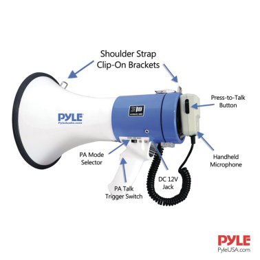 Pyle® 50-Watt Professional Piezo Dynamic Megaphone