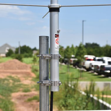Tram® 200-Watt Dual-Band 3-Section Fiberglass Base Antenna with 50-Ohm ...
