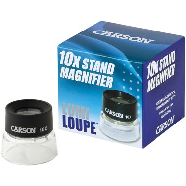 CARSON® LumiLoupe™ Pre-Focused Stand Magnifier Loupe