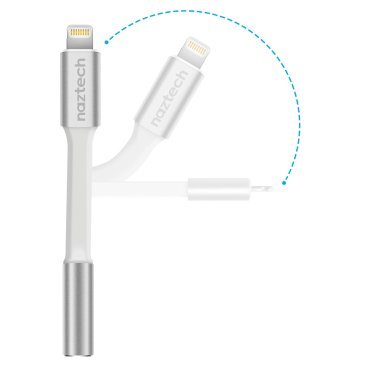 Naztech® 3.5mm MFi-Certified Audio Adapter with Lightning® Connector