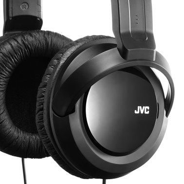JVC® Wired Over-Ear Full-Size Headphones with Tangle-Free Cord, 3.5-mm ...