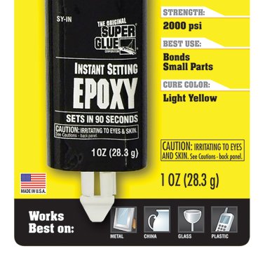 The Original Super Glue® Corporation Instant-Setting Epoxy Adhesive
