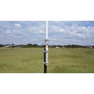 Tram® 200-Watt Dual-Band 2-Section Fiberglass Base Antenna with 50-Ohm ...