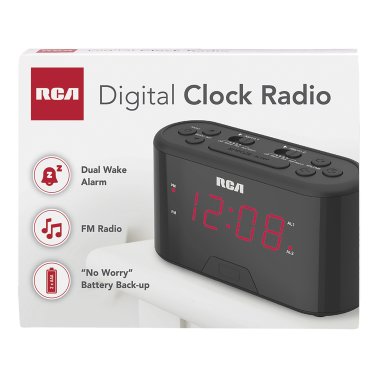 large radio controlled clock