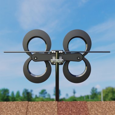 Antennas Direct® ClearStream 4MAX® HDTV Complete Indoor/Outdoor Multi ...