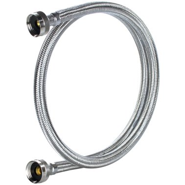 Certified Appliance Accessories® 2 pk Braided Stainless Steel Washing ...