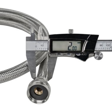 Certified Appliance Accessories® 2 pk Braided Stainless Steel Washing ...