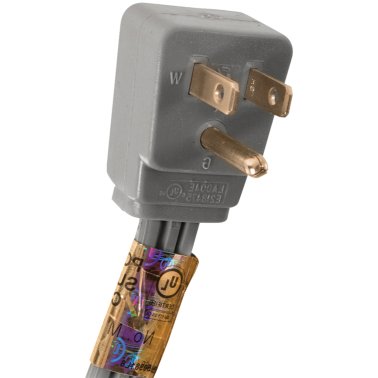 Certified Appliance Accessories® 15-Amp Grounded Right-Angle Plug Head ...
