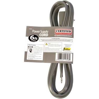 Certified Appliance Accessories® 15-Amp Grounded Right-Angle Plug Head ...