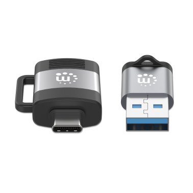 Manhattan® 2-Piece USB-C® to USB-A and USB-A to USB-C® Adapter Set